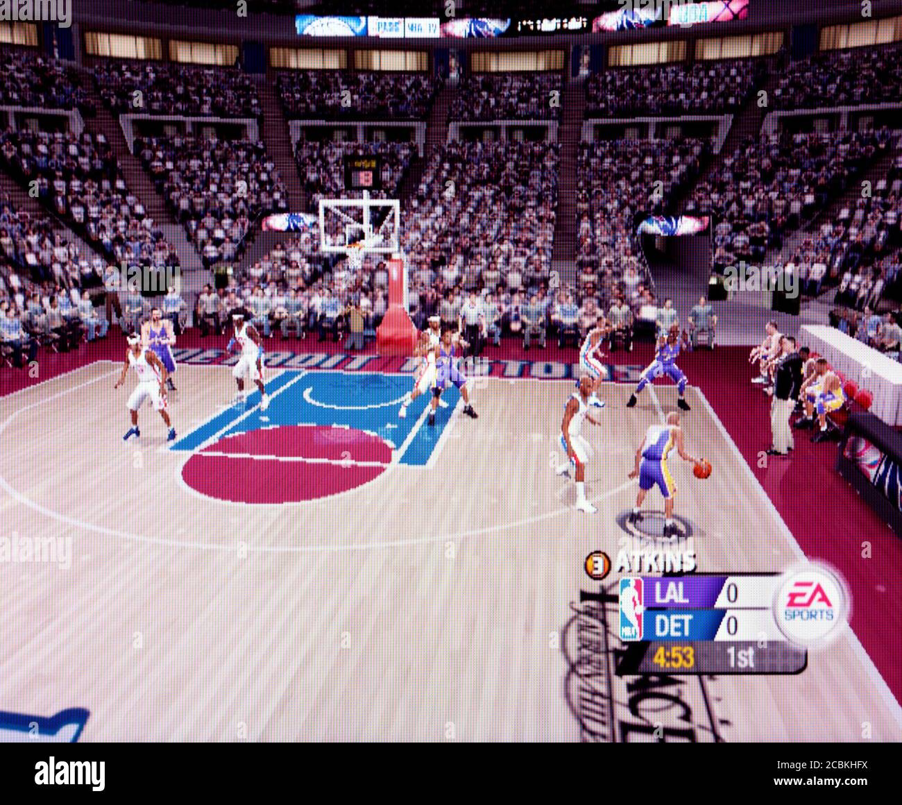 NBA Live 2005 - Nintendo Gamecube Videogame - Editorial use only Stock ...