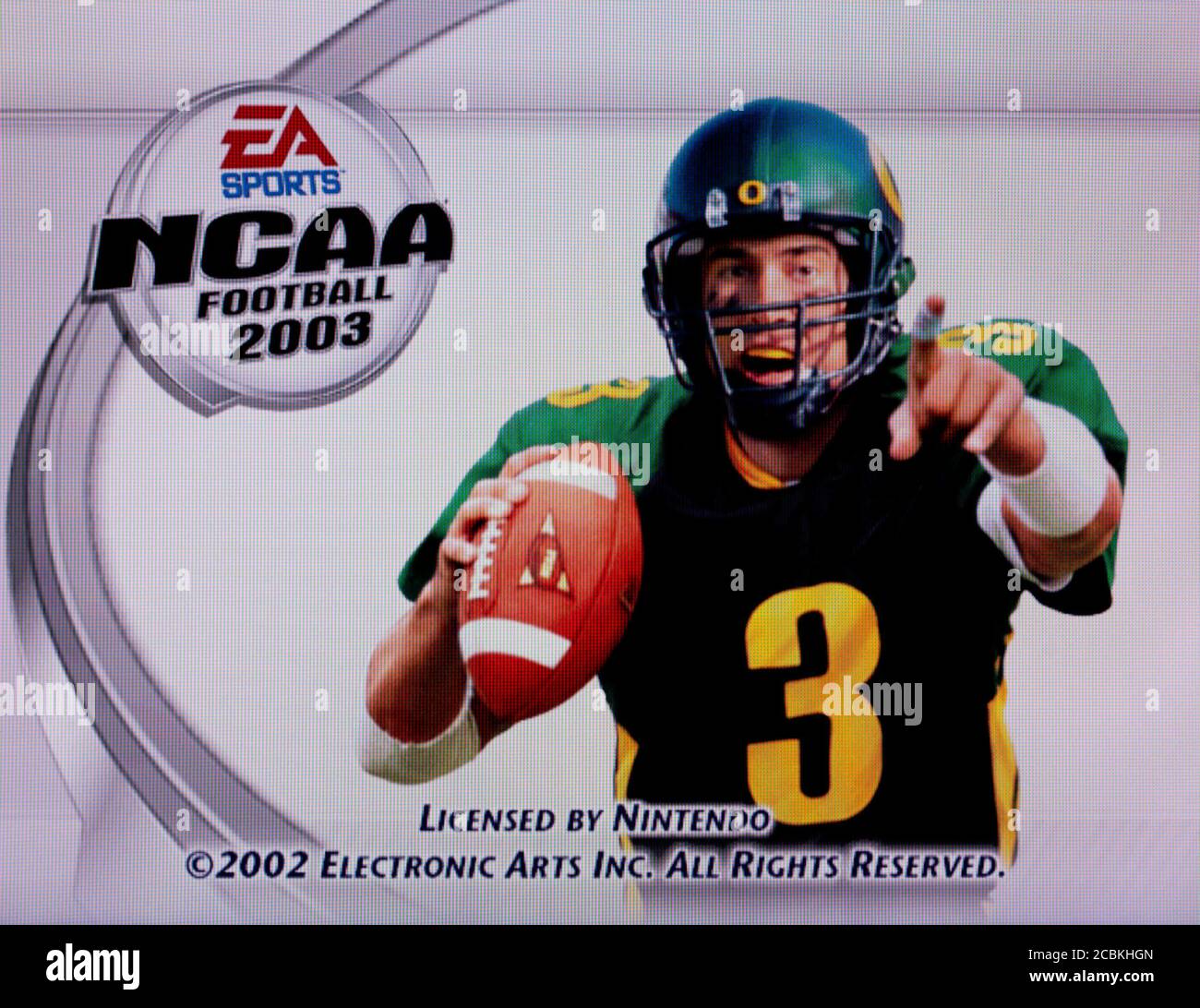 NCAA Football 2003 - Nintendo Gamecube Videogame - Editorial use only ...
