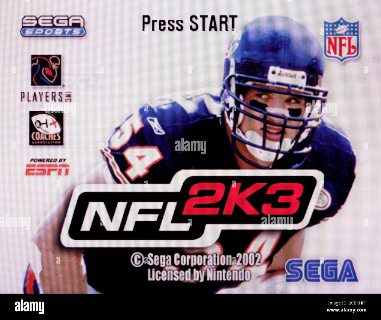 NFL 2K3 - Nintendo Gamecube Videogame - Editorial use only Stock Photo ...