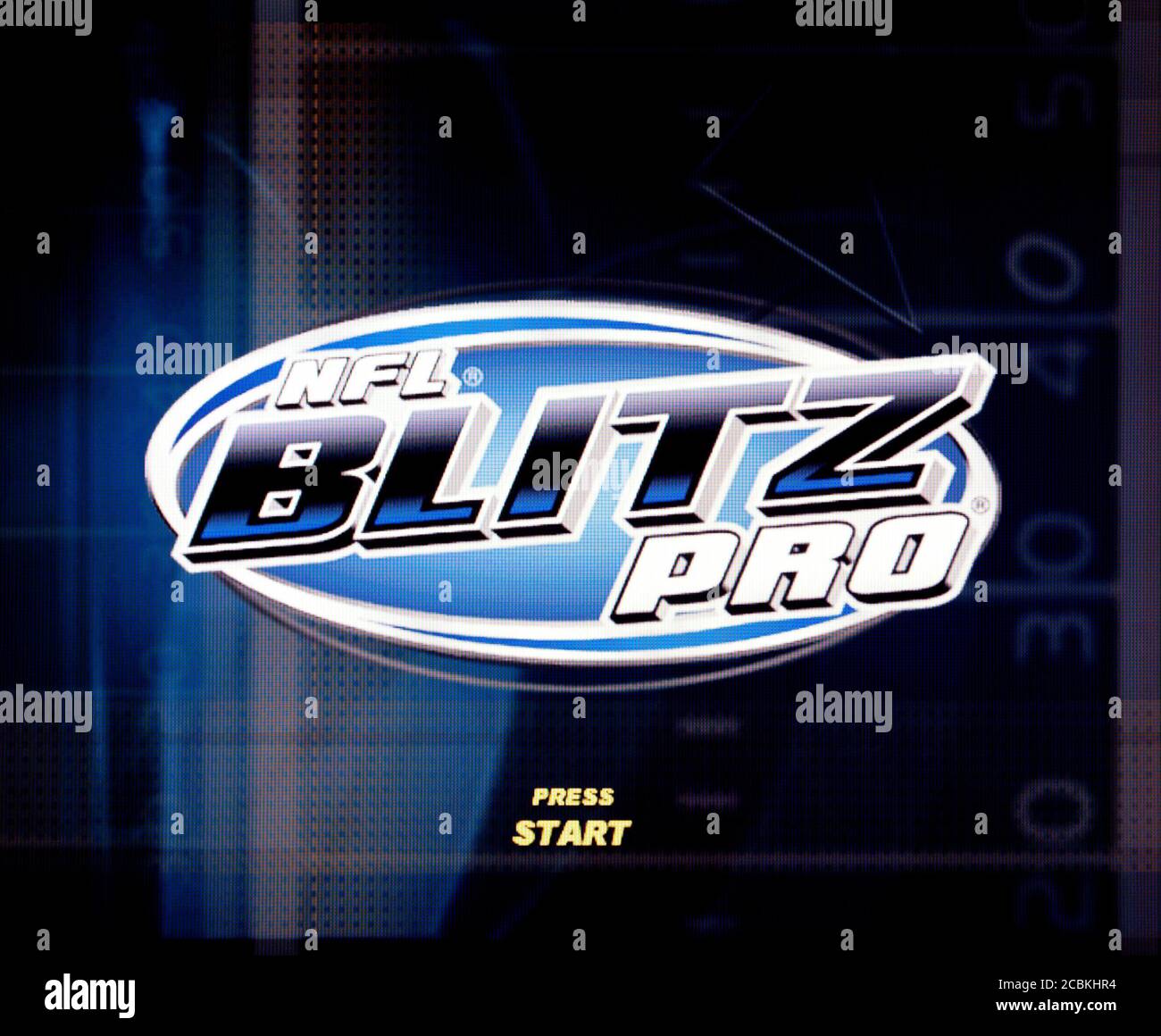 NFL Blitz Pro - Nintendo Gamecube Videogame - Editorial use only Stock ...