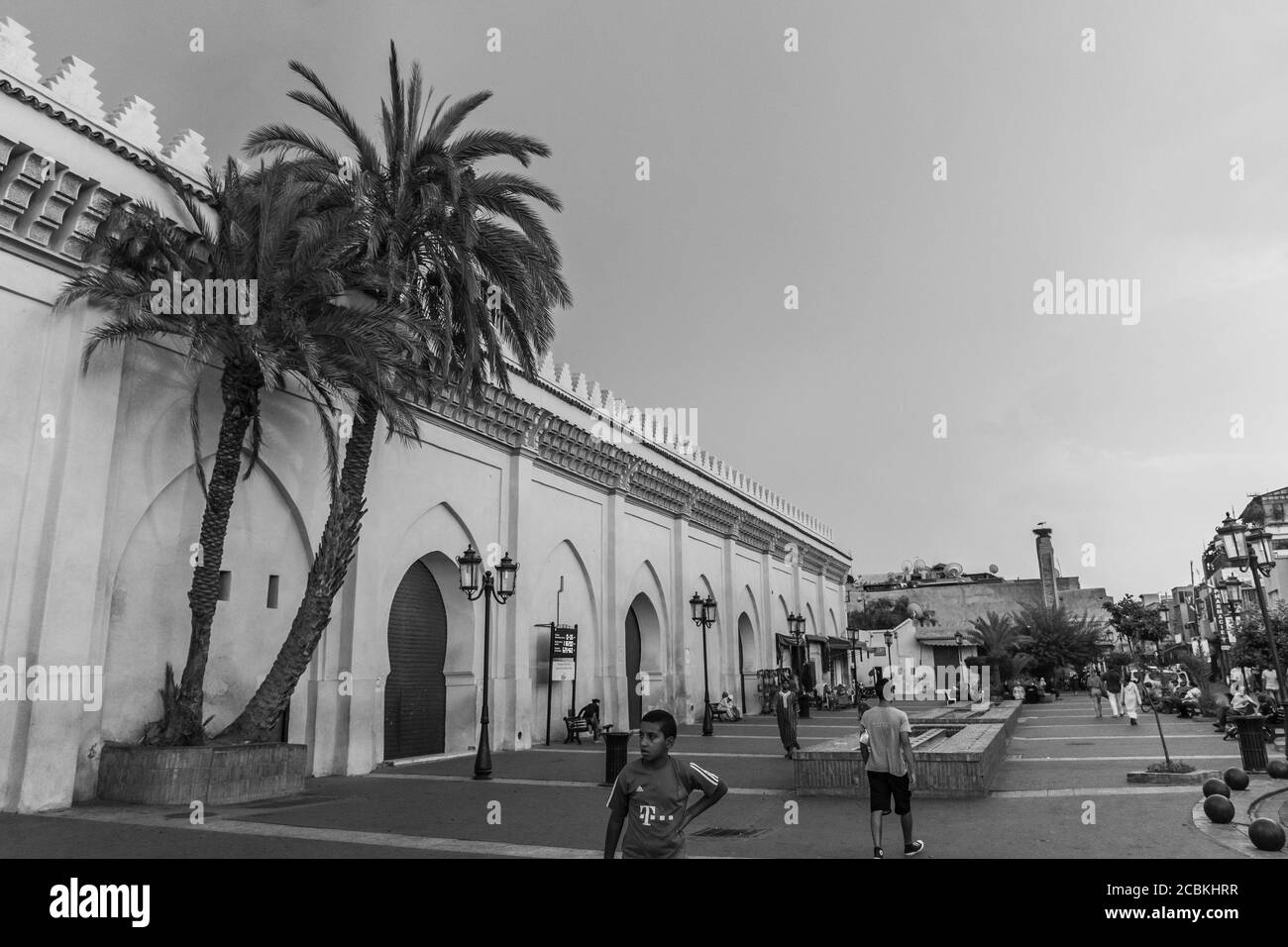 Moroccan street view Black and White Stock Photos & Images - Alamy