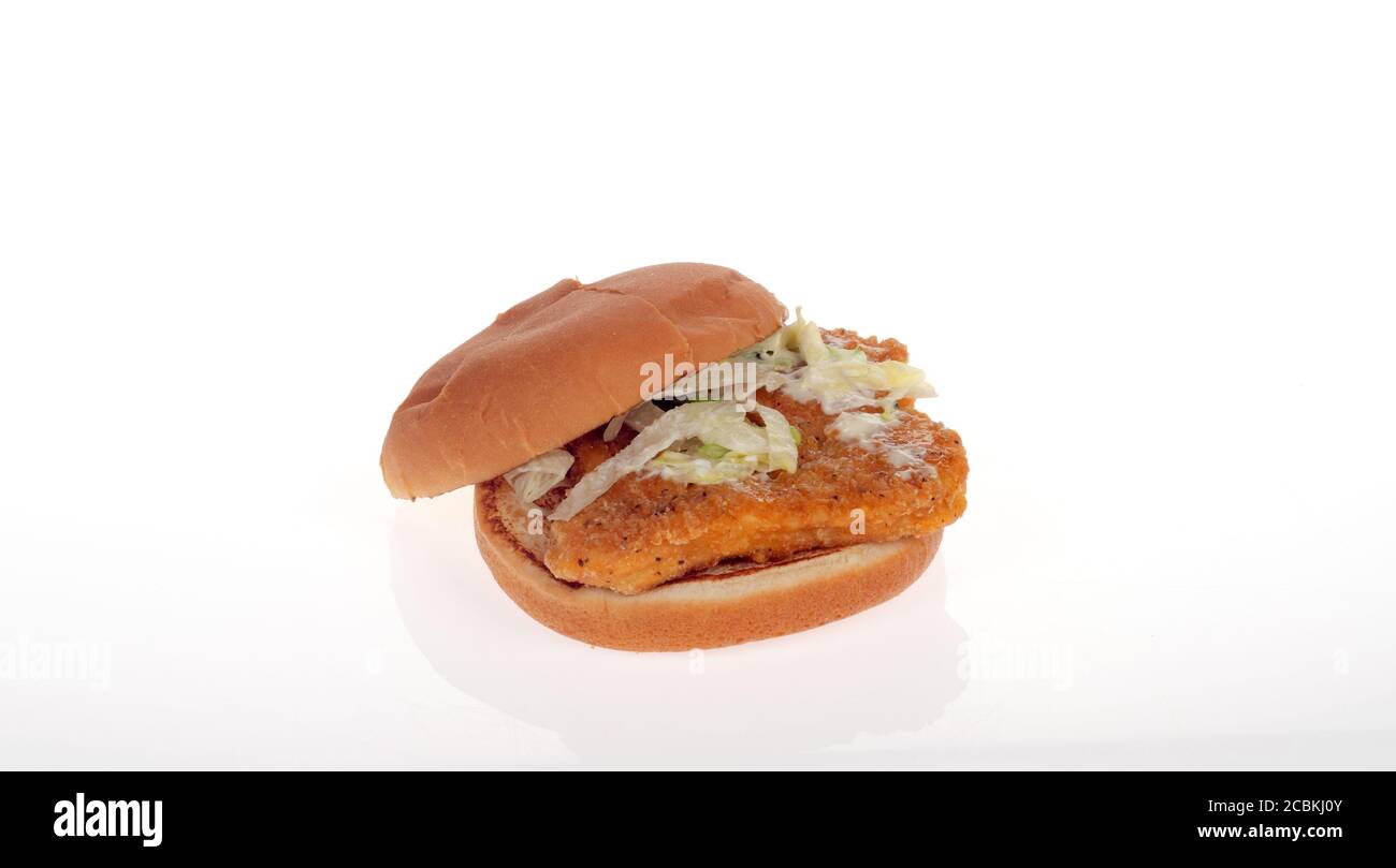 McDonald’s McChicken Chicken Sandwich Stock Photo - Alamy