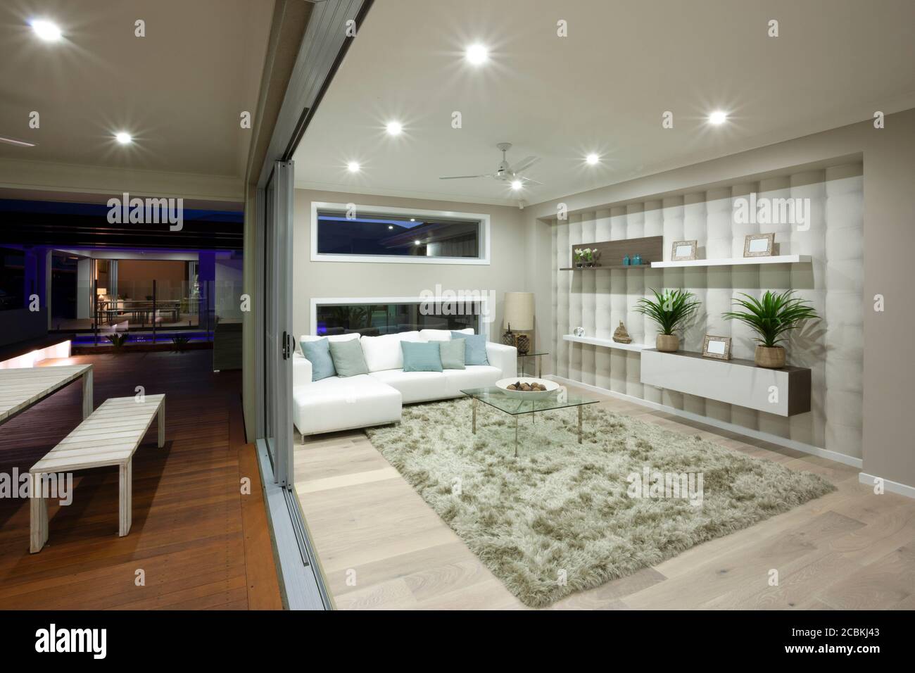 Interior view of a living room in new luxury home Stock Photo - Alamy