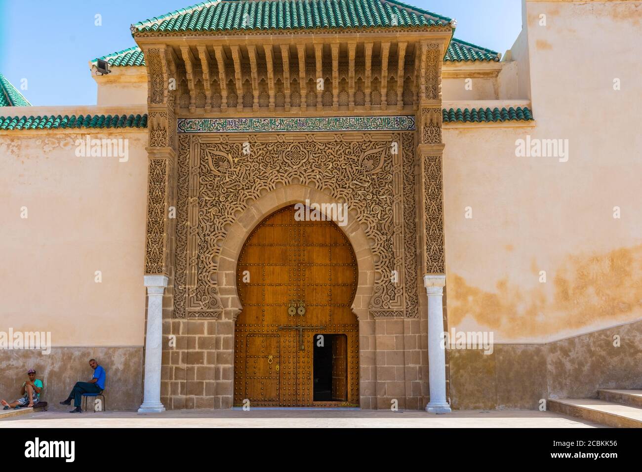 Gate in Meknes, Morocco Stock Photo - Alamy