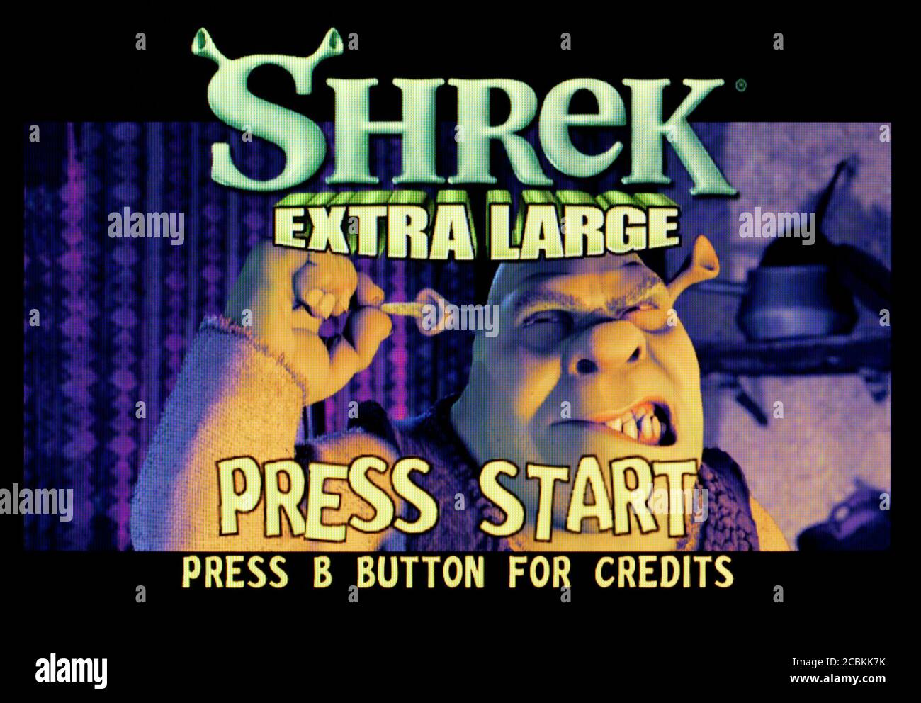 Shrek Extra Large - Nintendo Gamecube Videogame - Editorial use only ...