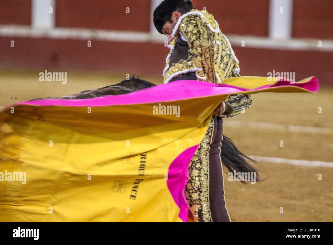 August 13, 2020: August 13, 2020 (Fuengirola, Malaga) The bullfighter ...