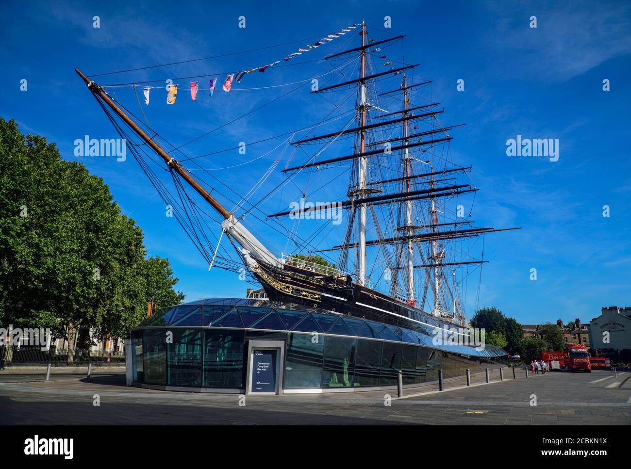 England, London, Greenwich, The Cutty Sark Stock Photo - Alamy