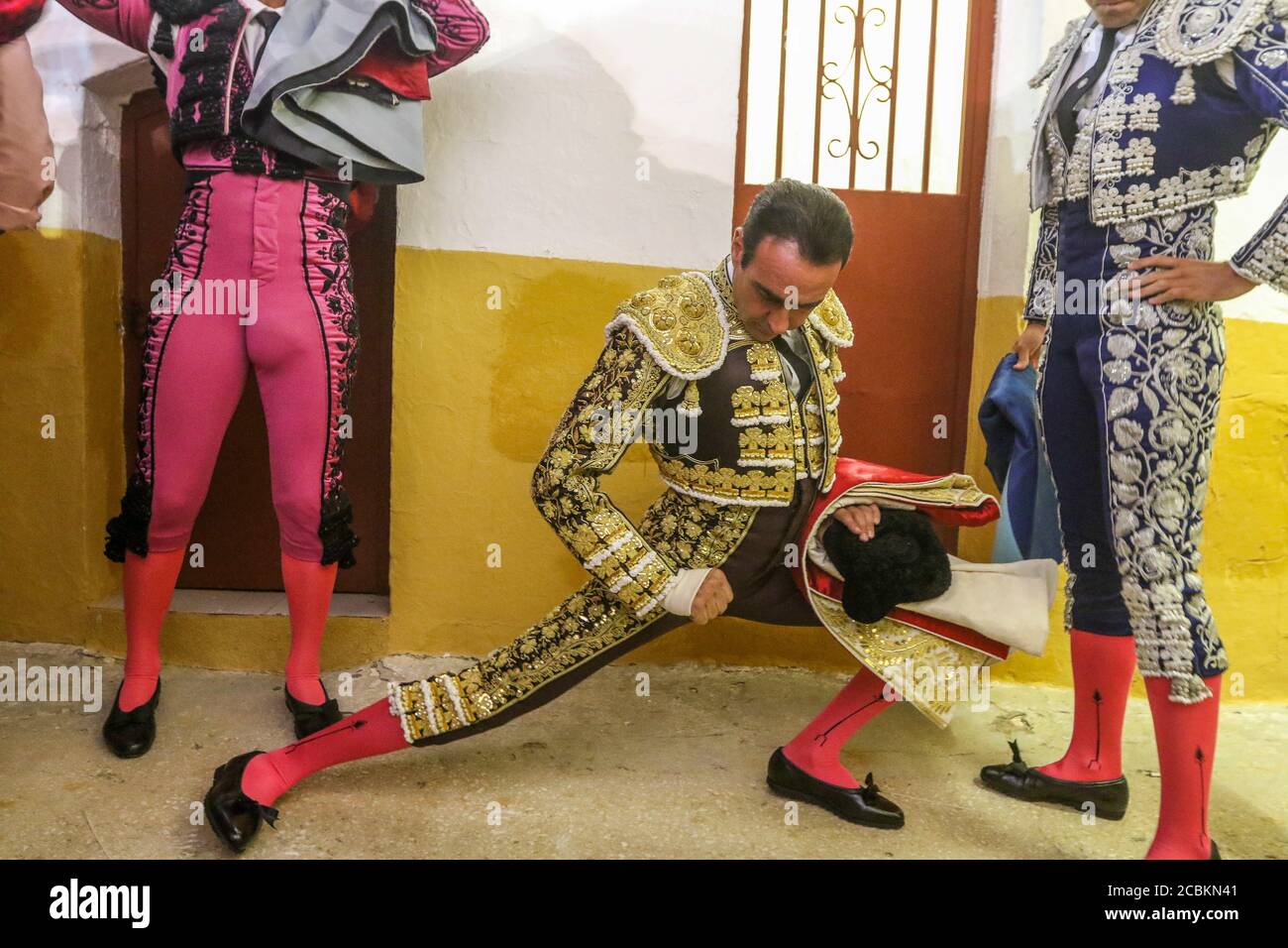 August 13, 2020: August 13, 2020 (Fuengirola, Malaga) The bullfighter ...