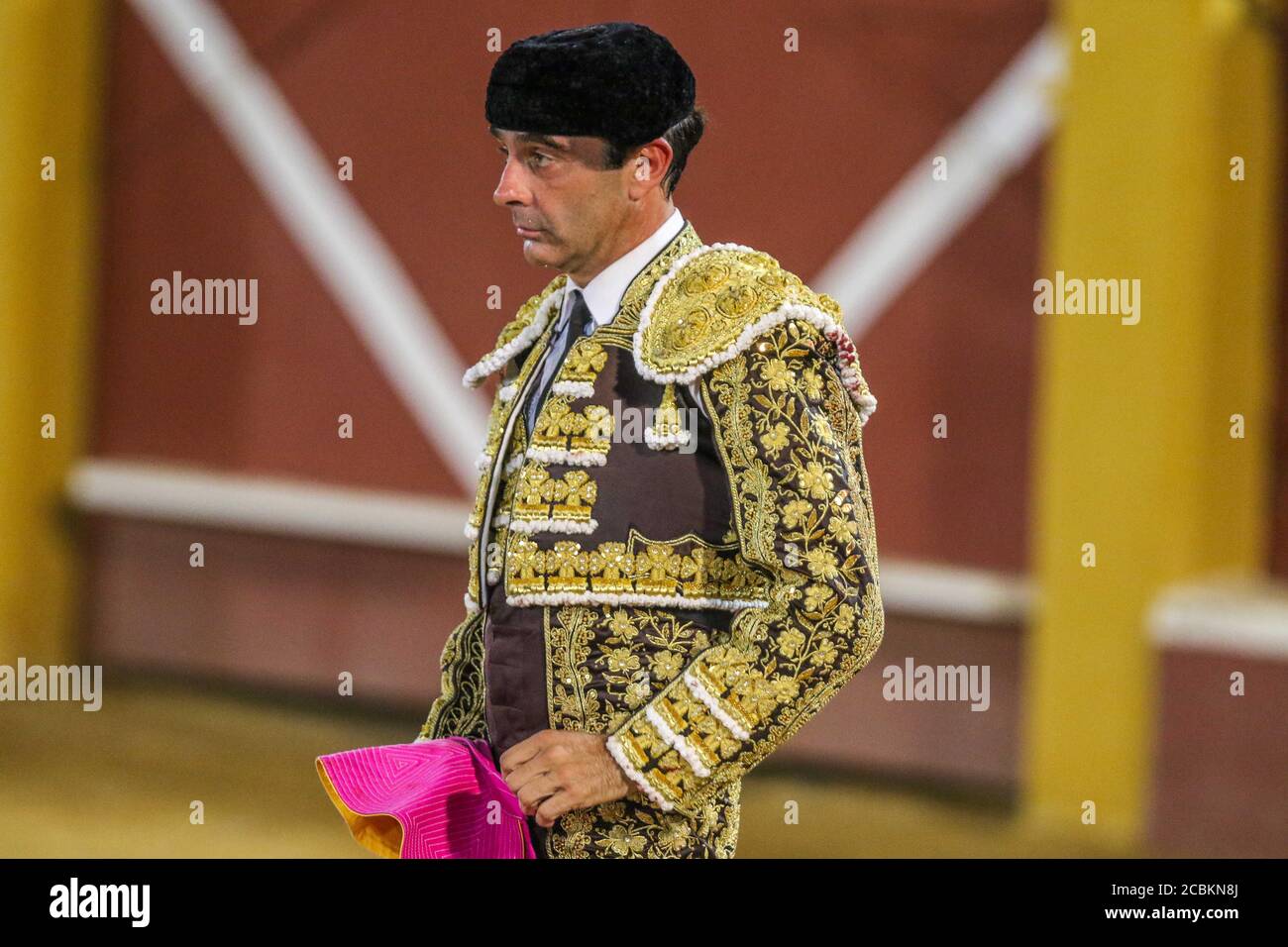 August 13, 2020: August 13, 2020 (Fuengirola, Malaga) The bullfighter ...