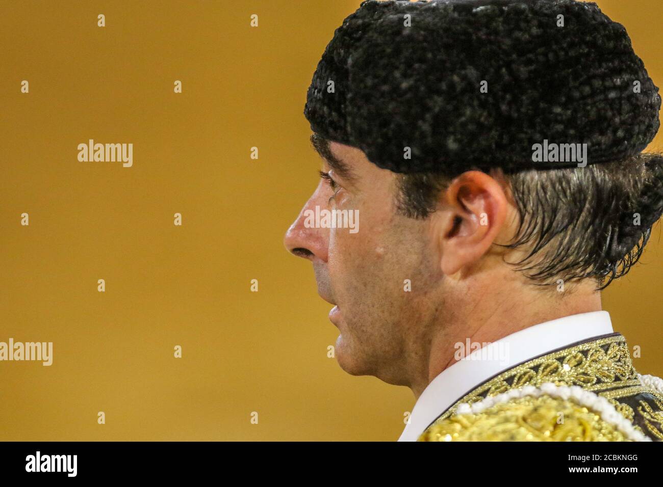 August 13, 2020: August 13, 2020 (Fuengirola, Malaga) The bullfighter ...