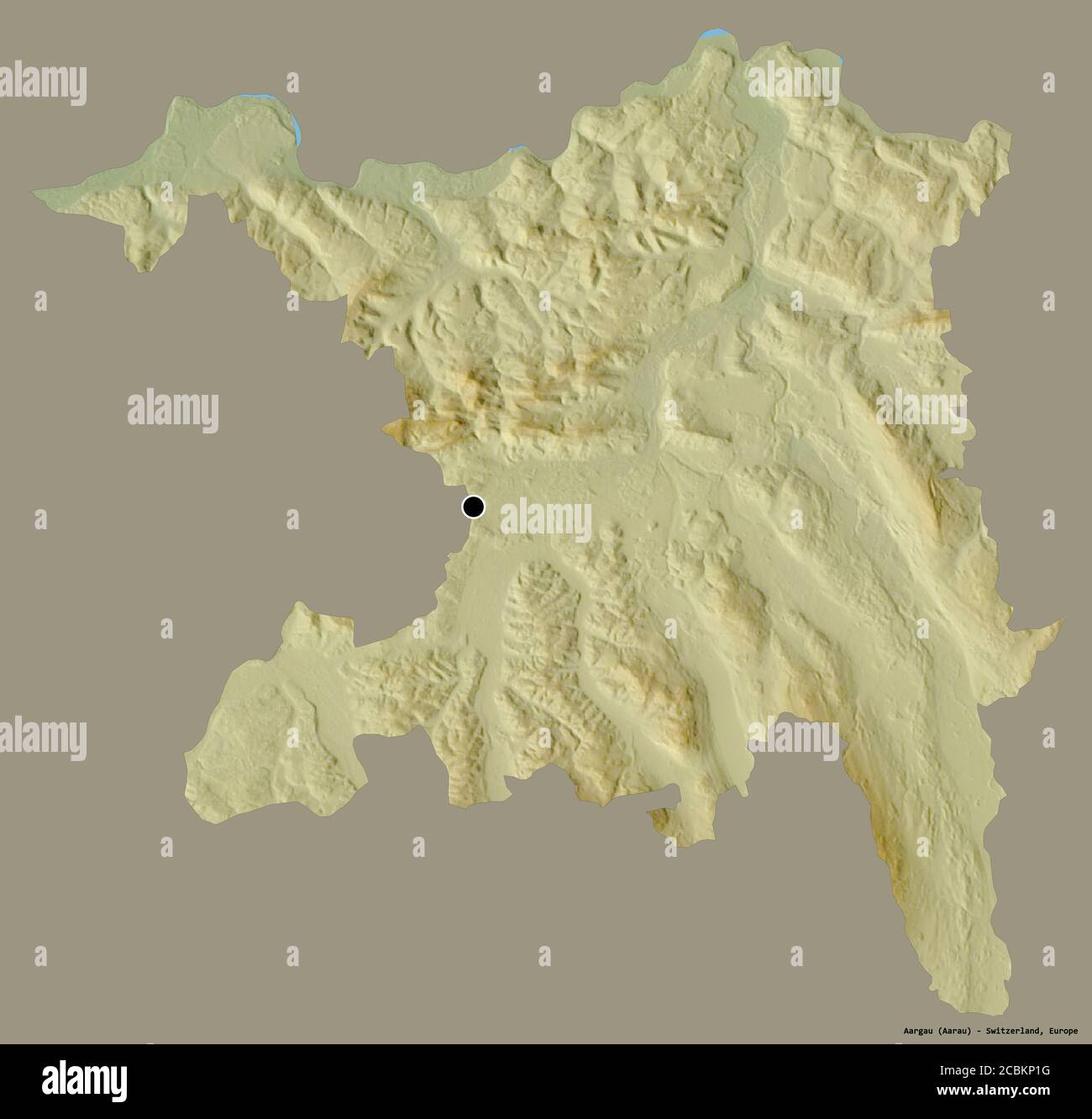 Map of aargau hi-res stock photography and images - Alamy