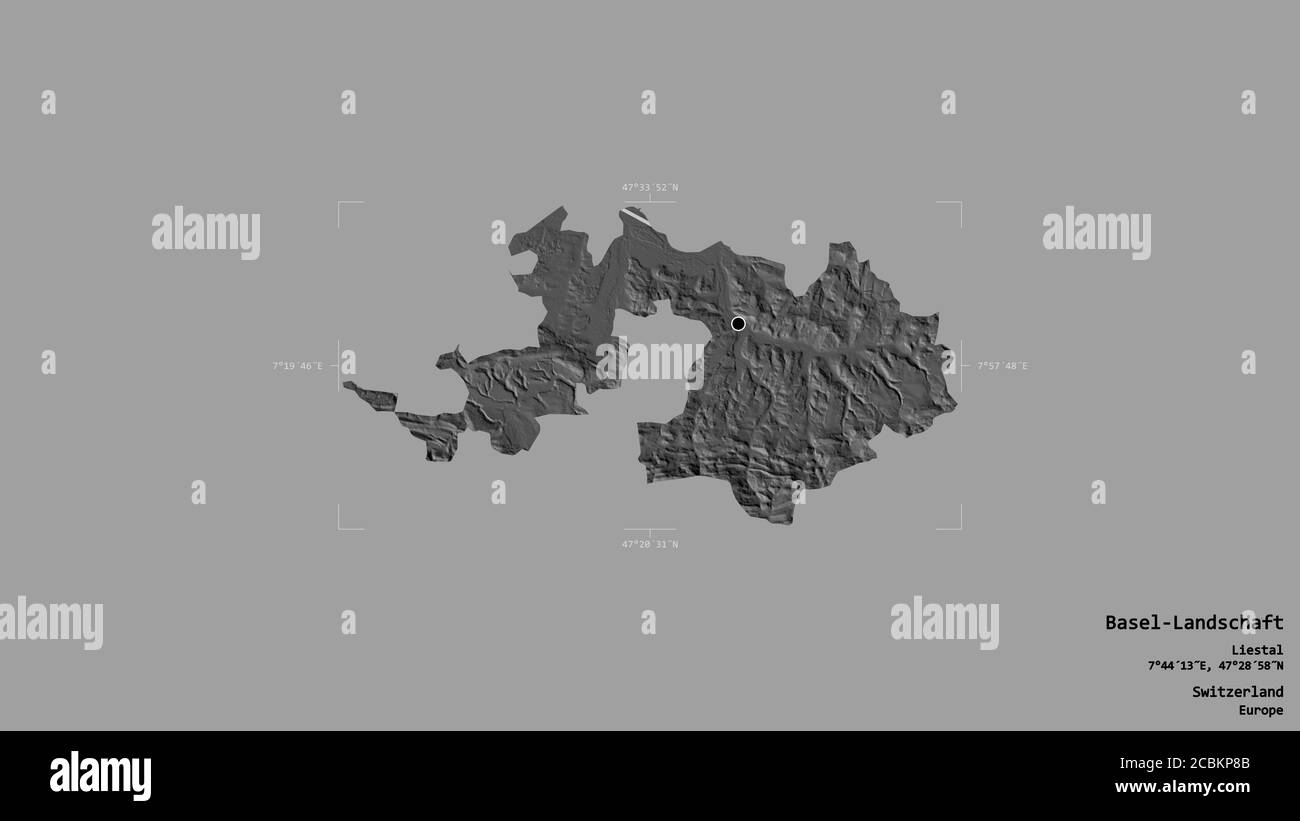 Basel area map hi-res stock photography and images - Alamy