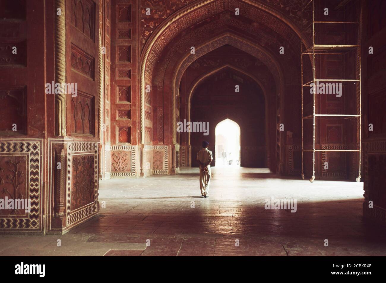 Inside Taj Mahal Mosque, Agra, Uttar Pradesh, India Stock Photo - Alamy