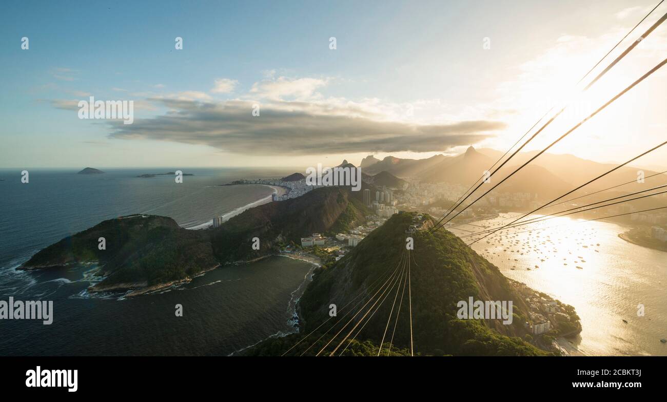 View from sugarloaf mountain hi-res stock photography and images - Alamy