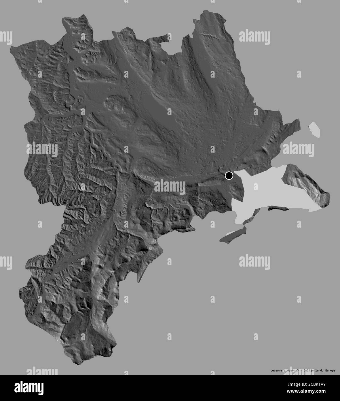 Map lucerne hi-res stock photography and images - Alamy