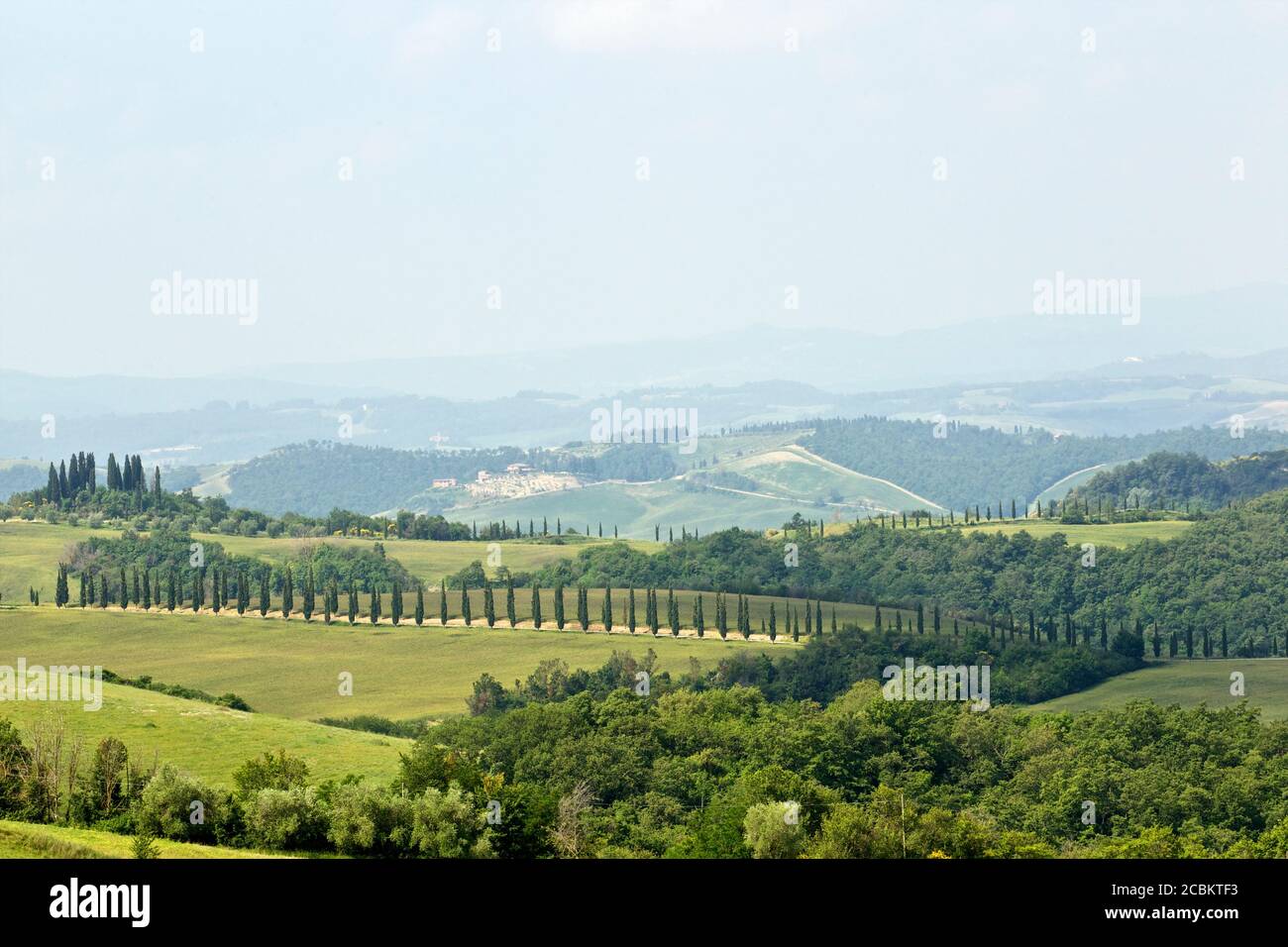 Rural scene tuscany hi-res stock photography and images - Alamy