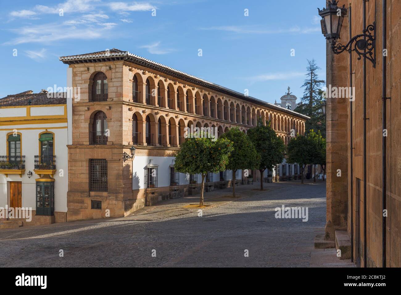 Plaza Duquesa de Parcent, Ronda, Spain Stock Photo - Alamy