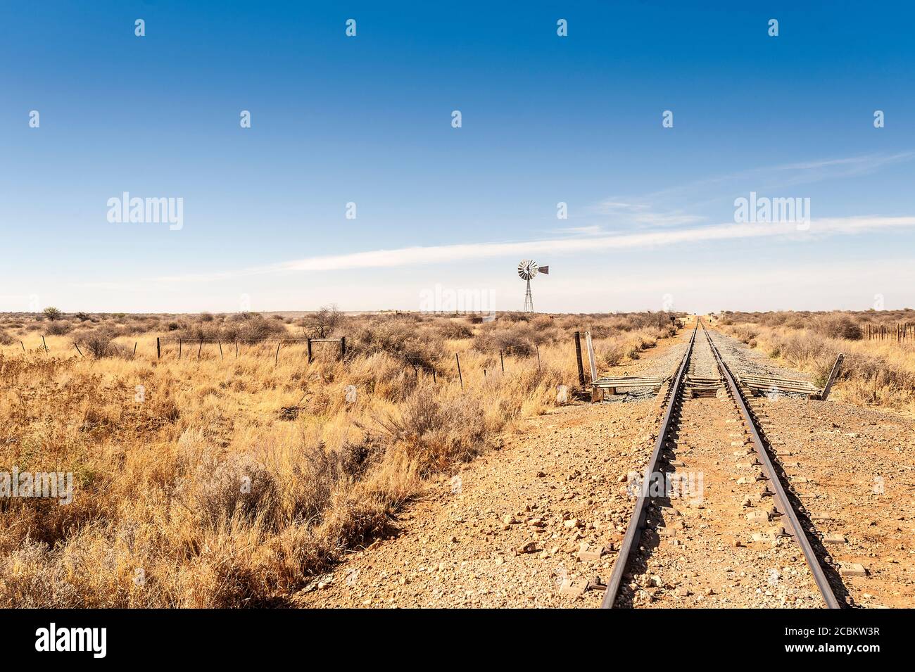 Railway crossing, Windhoek, Namibia, Namibia Stock Photo - Alamy