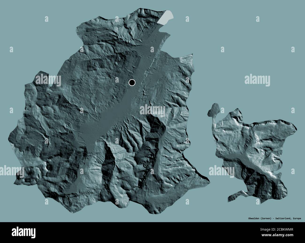 Map of obwalden hi-res stock photography and images - Alamy