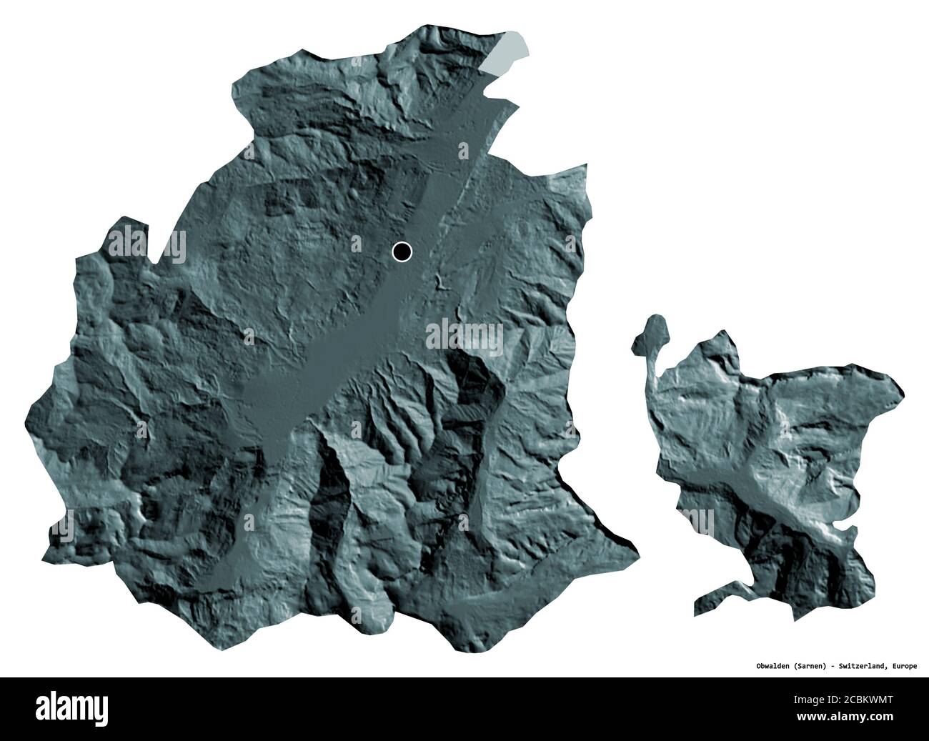 Map of obwalden hi-res stock photography and images - Alamy