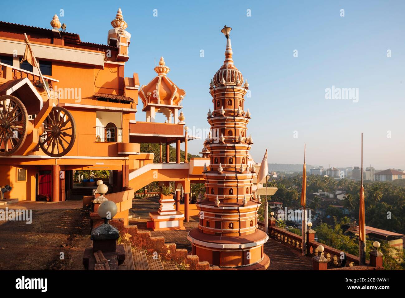 Maruti temple, Panjim, Goa, India Stock Photo - Alamy