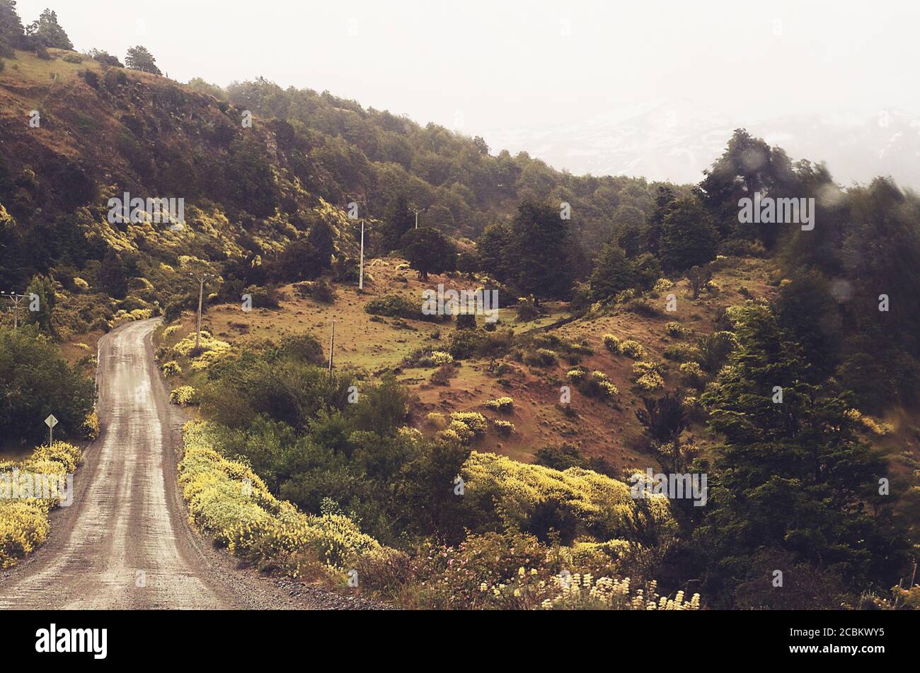 Puerto Tranquilo, Chile Stock Photo - Alamy