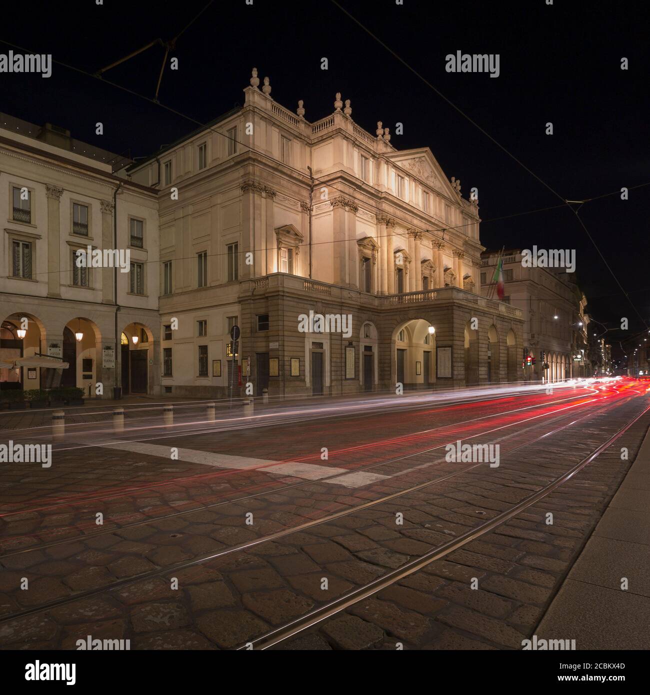 Teatro alla Scala, La Scala opera house, Milan, Italy Stock Photo - Alamy