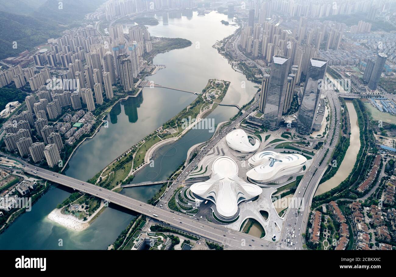 Meixihu international culture and arts centre hi-res stock photography ...