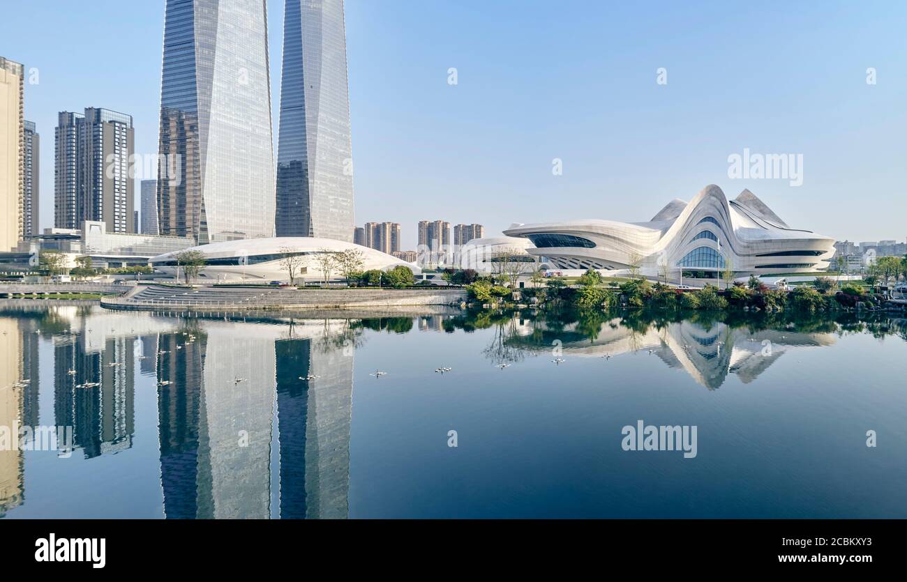 Changsha meixihu international culture hi-res stock photography and ...