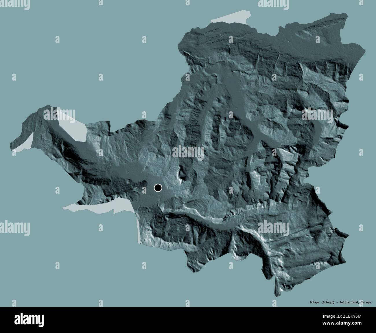 Map of schwyz hi-res stock photography and images - Alamy