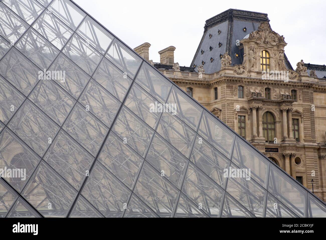 Pyramid, Louvre, Paris, France Stock Photo - Alamy