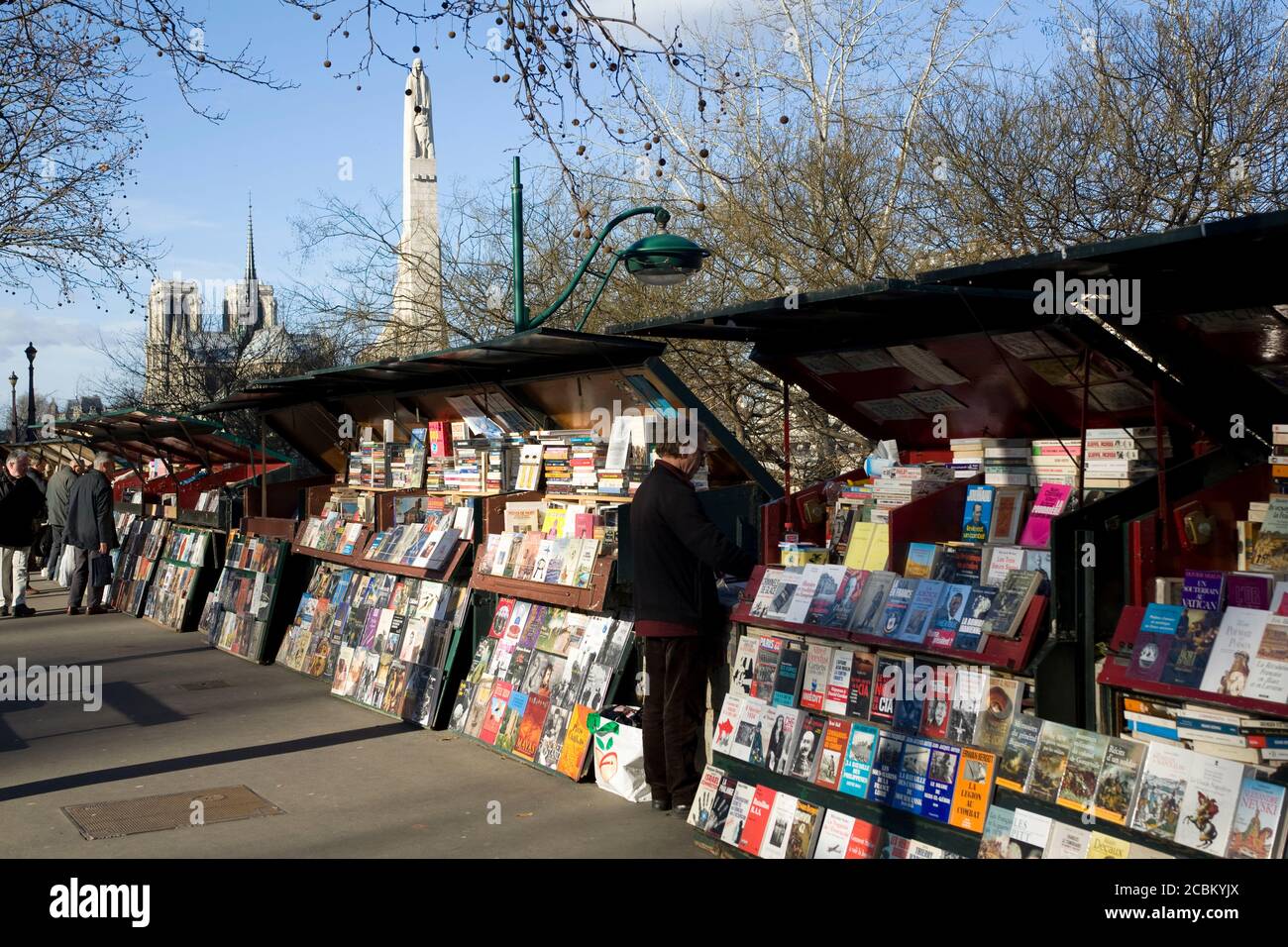 Book stalls along the Seine, Paris, France Stock Photo - Alamy