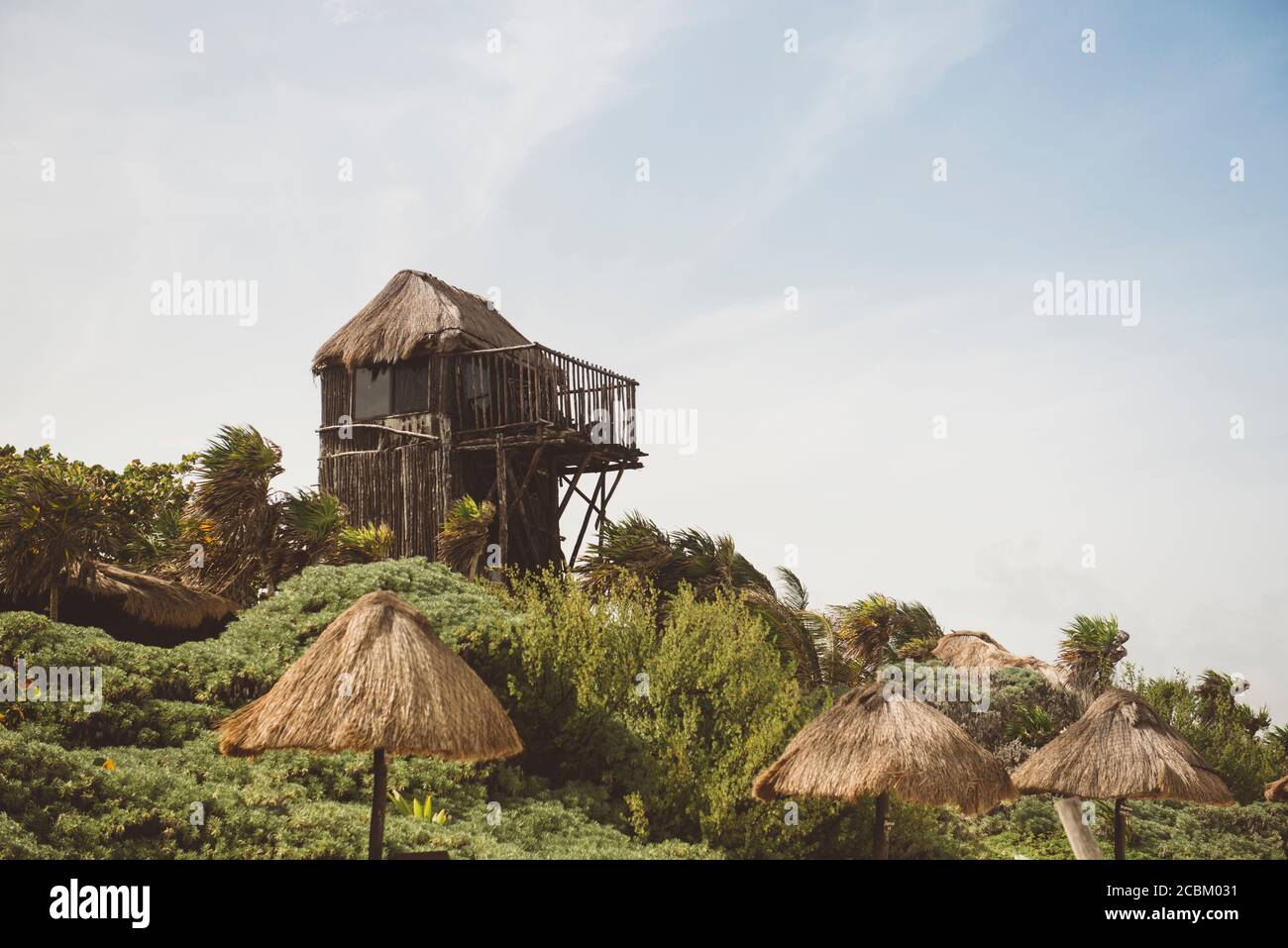 Tulum Mexico Hut High Resolution Stock Photography and Images - Alamy