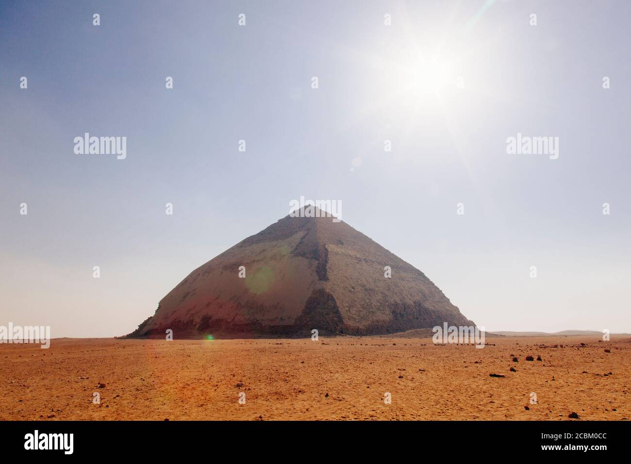 Bent pyramid, Dahshur, Giza, Egypt Stock Photo - Alamy