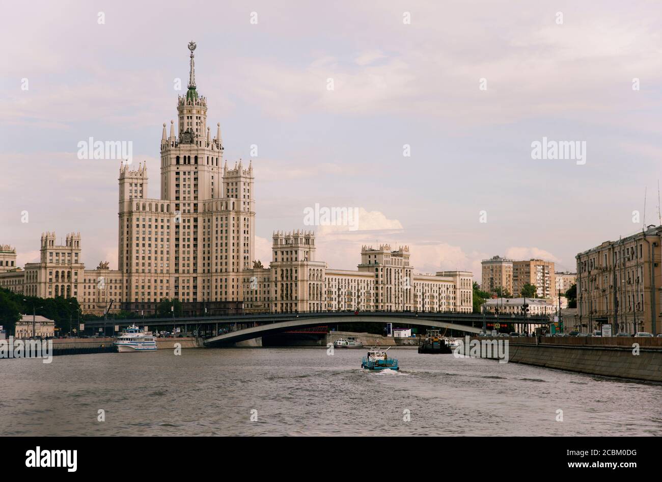 Seven Sisters building, Moscow, Russia Stock Photo - Alamy