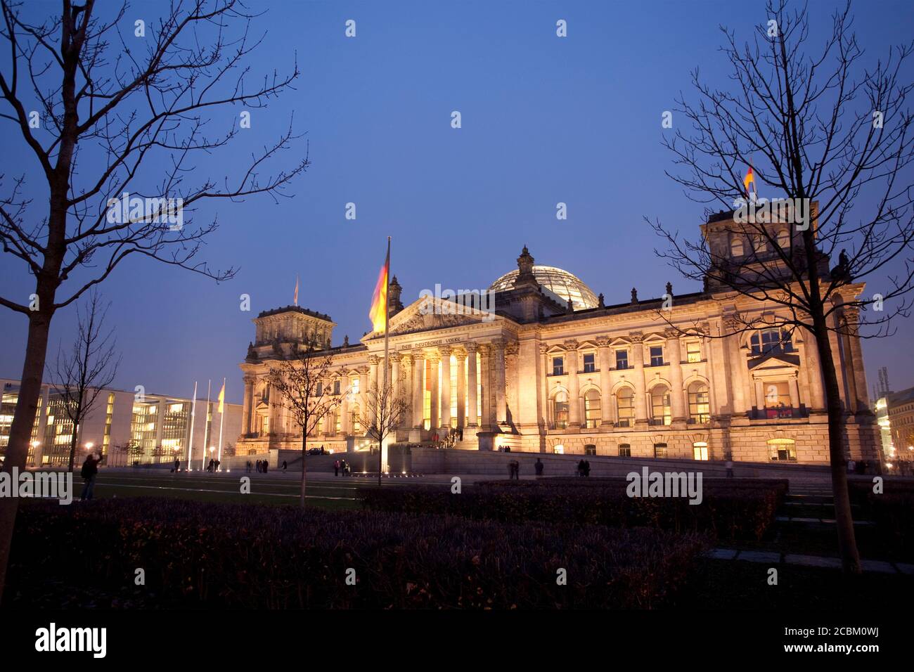 German flag sky night architecture hi-res stock photography and images ...