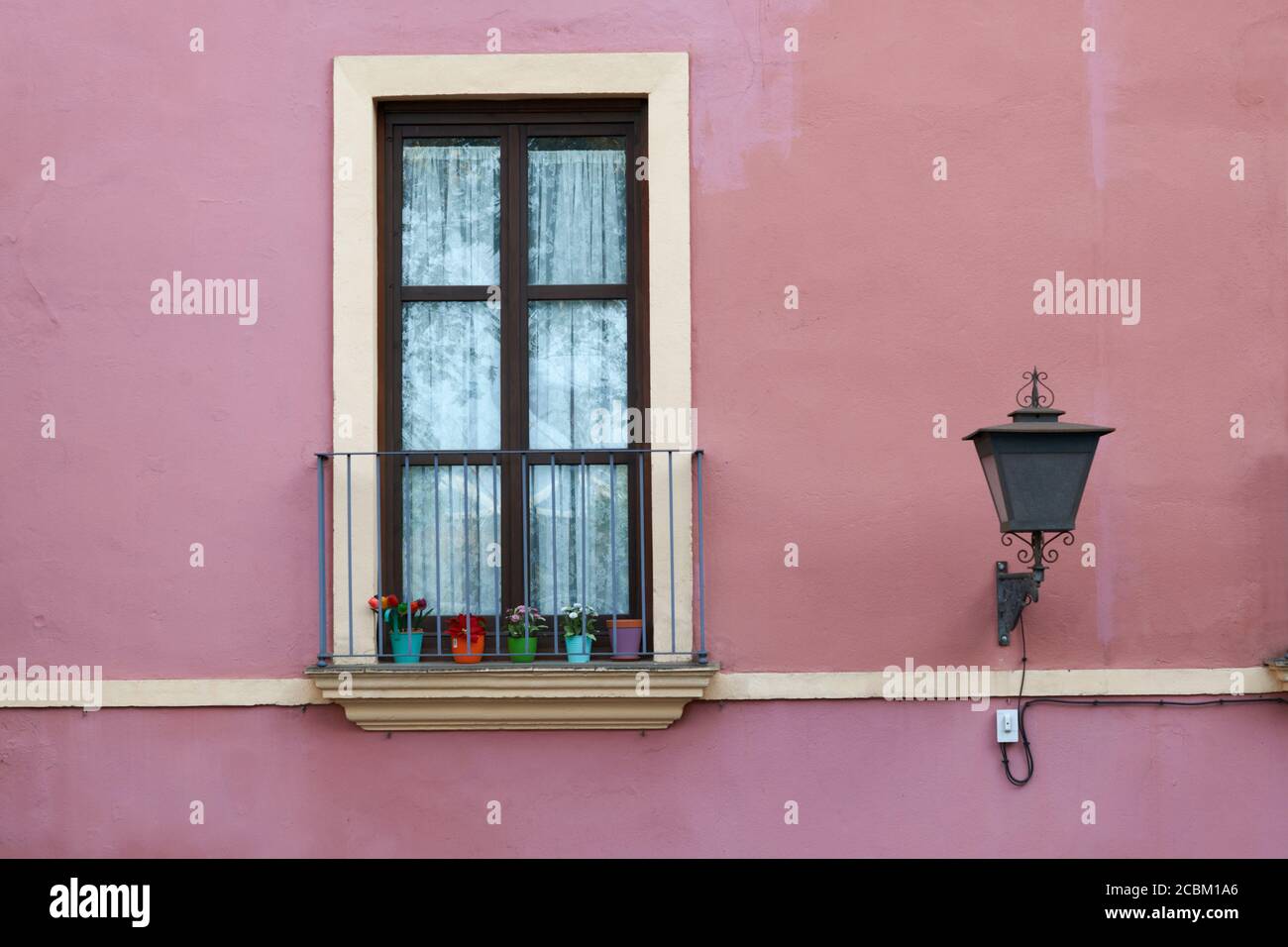 Casas Exteriores Colores Rosa