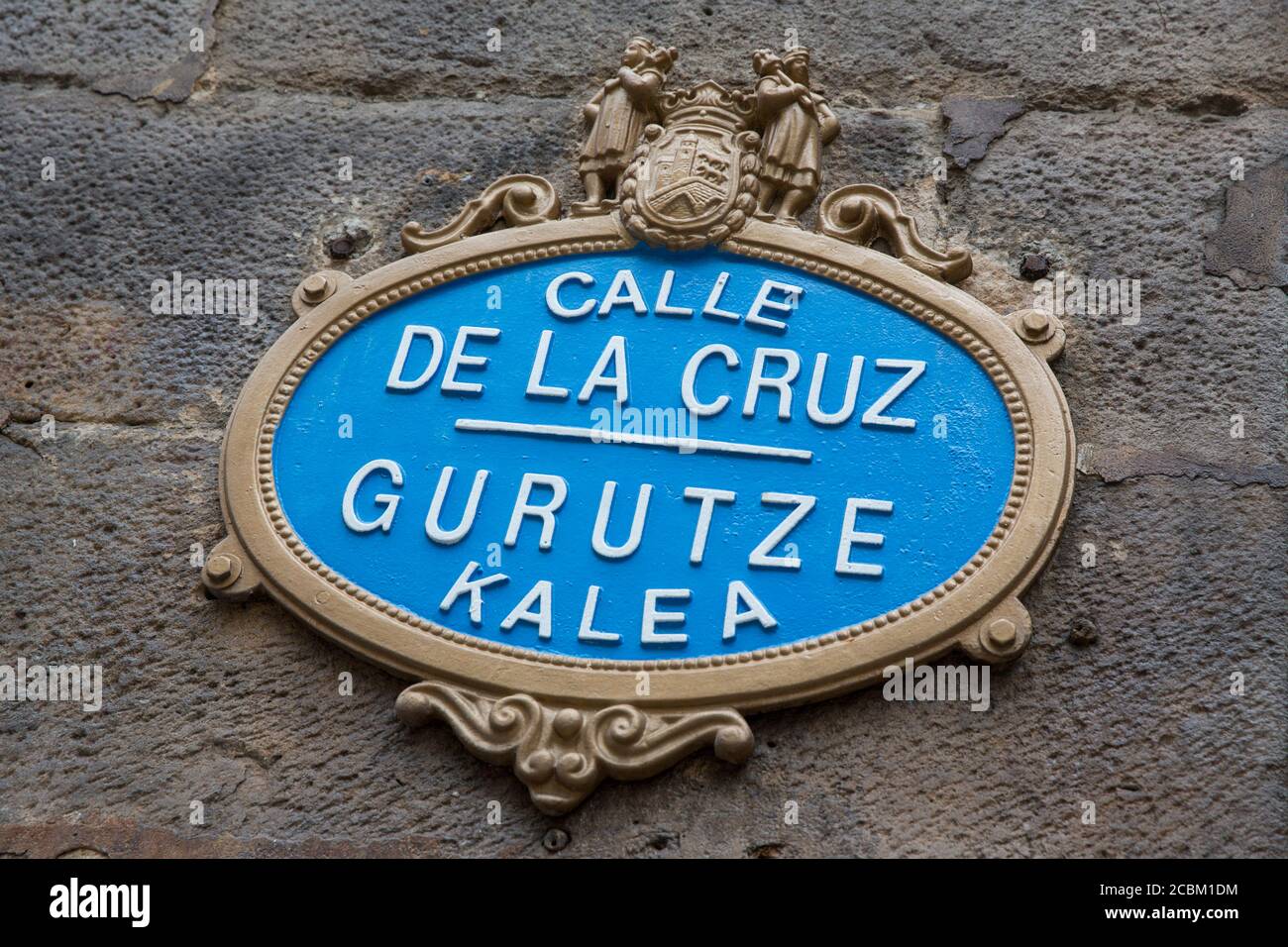 Ornate stone road sign hi-res stock photography and images - Alamy