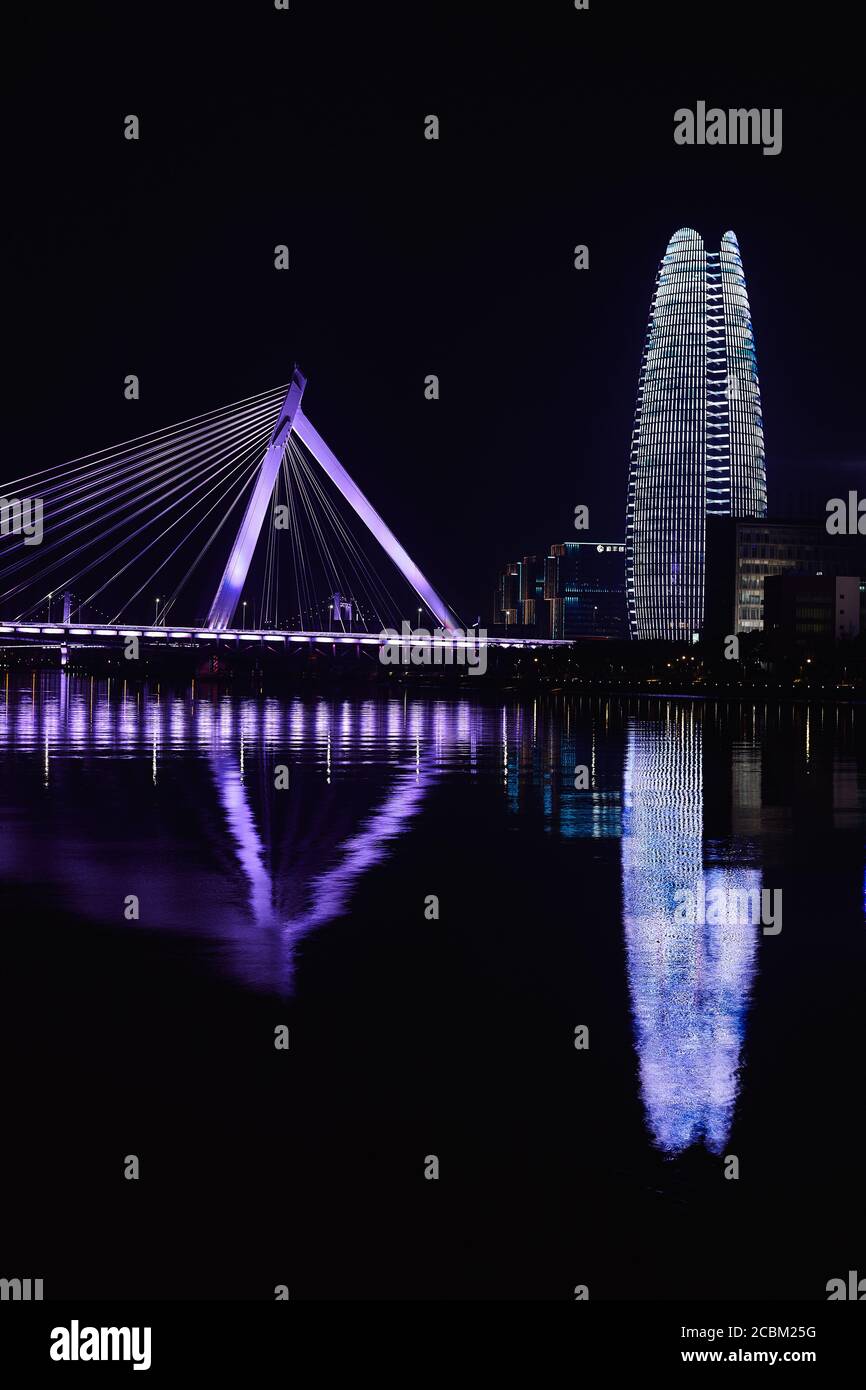 Ningbo night hi-res stock photography and images - Alamy