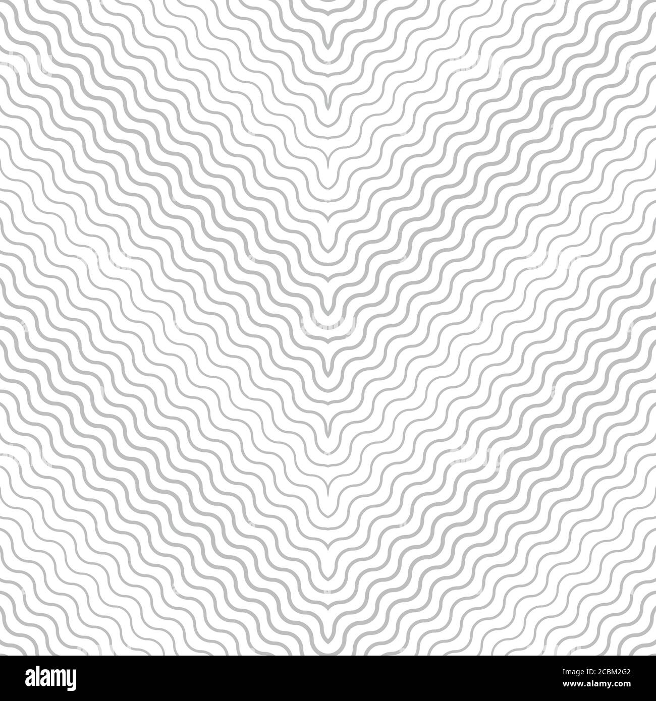 Seamless Pattern Modern Stylish Texture Regularly Repeating Geometric Tiles With Waved Zigzag