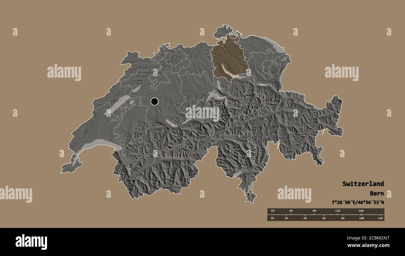 Zurigo area map hi-res stock photography and images - Alamy