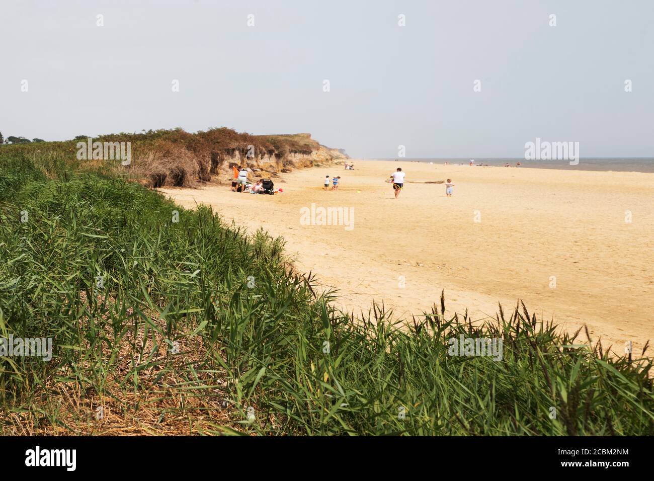 The beach at Covehithe in Suffolk where the cliff is eroding Stock ... The beach at Covehithe in Suffolk where the cliff is eroding Stock ...