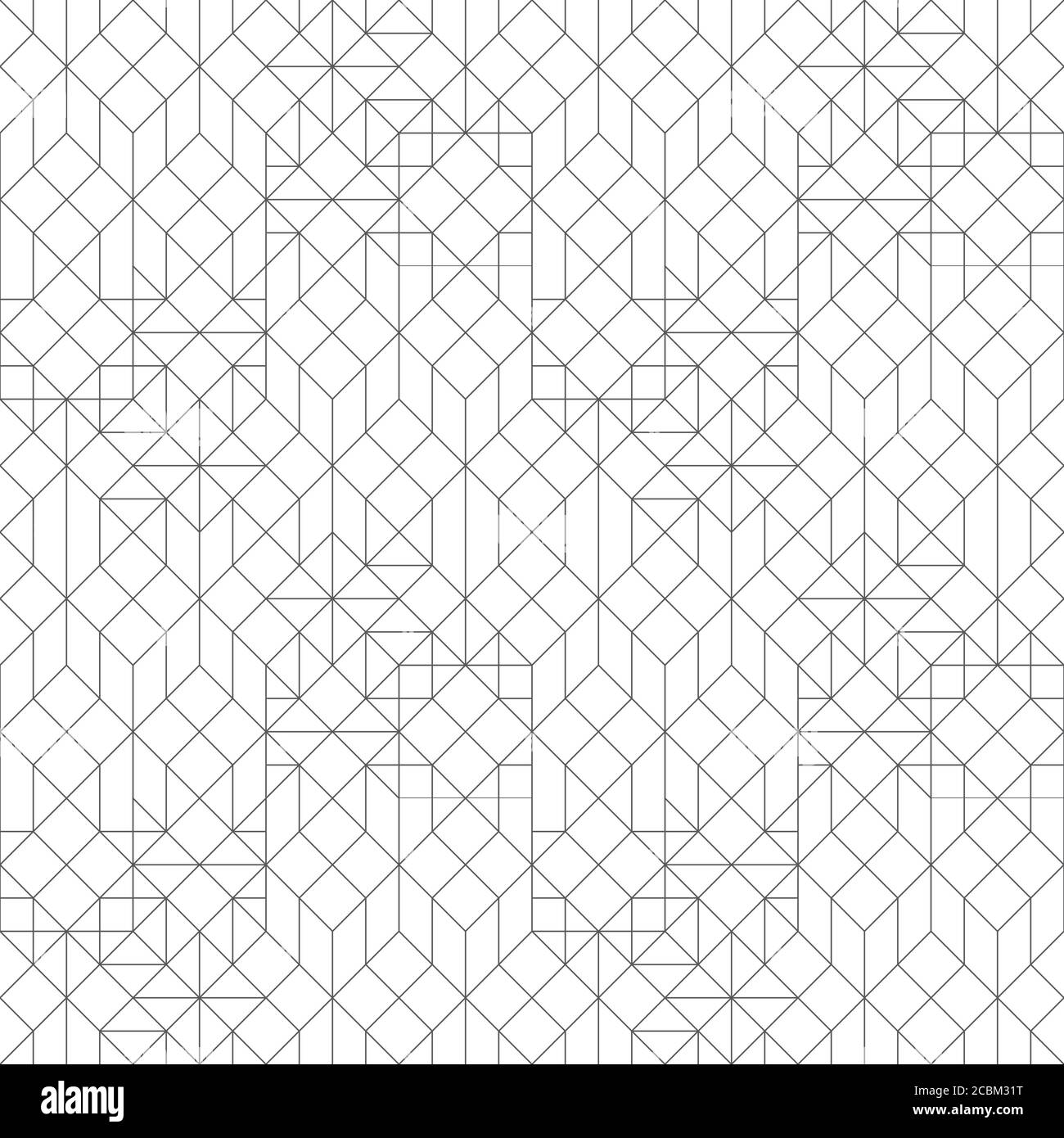 Vector seamless pattern. Modern stylish texture with thin lines which form regularly repeating ...