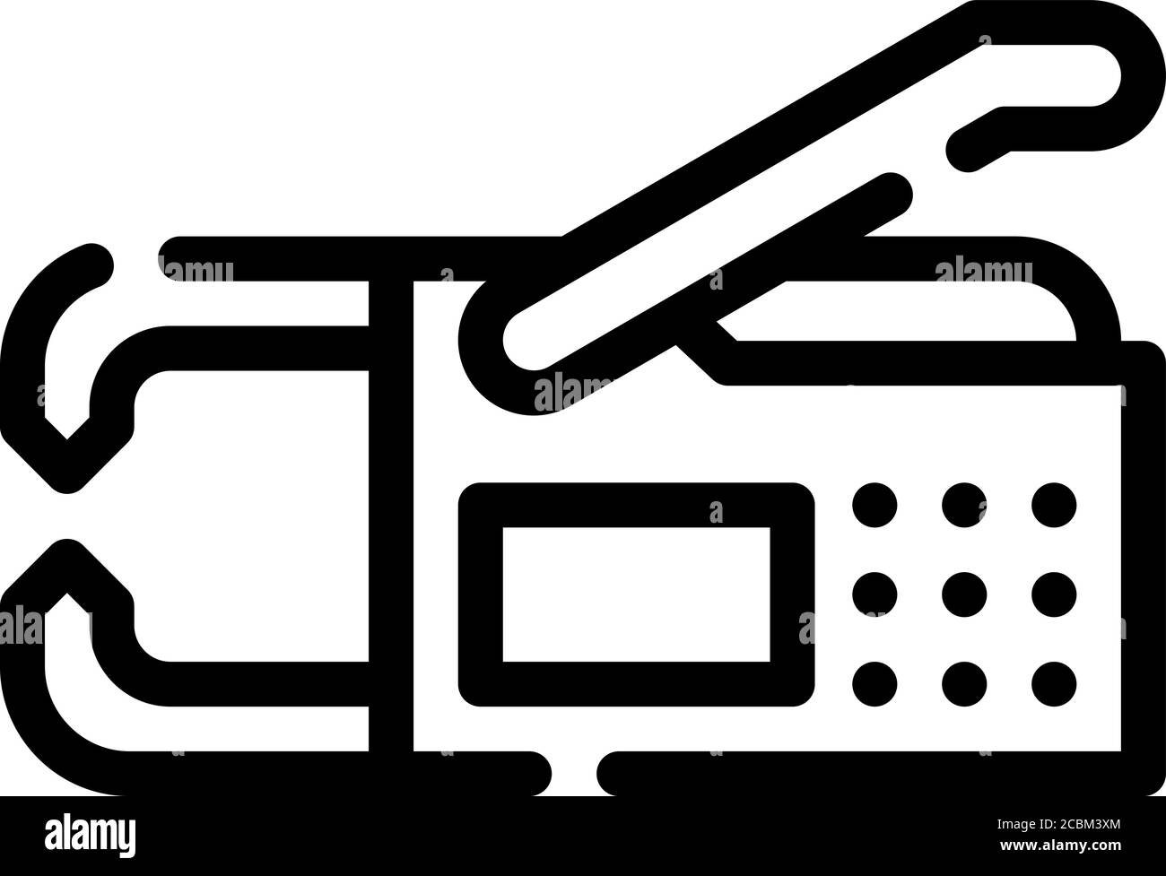 spot welding line icon vector isolated illustration Stock Vector Image ...