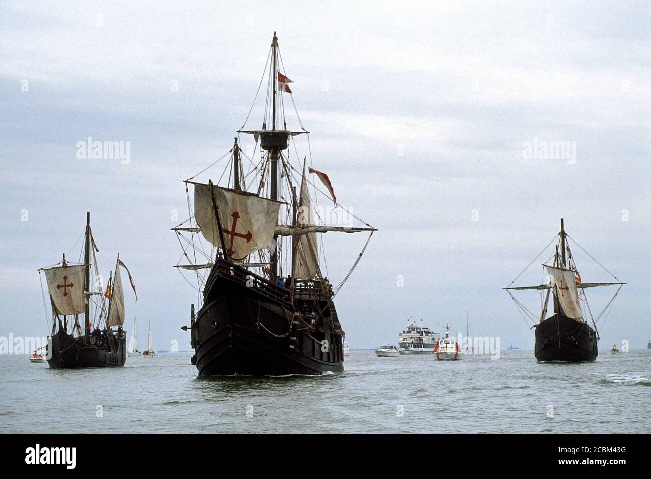 Christopher columbus ships hi-res stock photography and images - Alamy