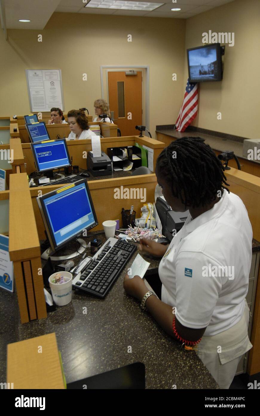 Bank Counter Branch High Resolution Stock Photography and Images - Alamy
