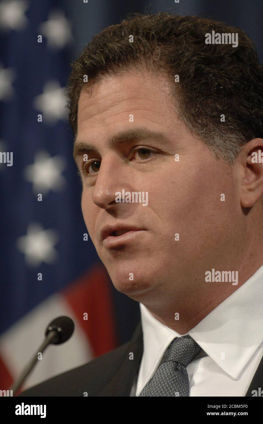Austin, Texas USA, September 25, 2006: Michael Dell, founder of Dell ...