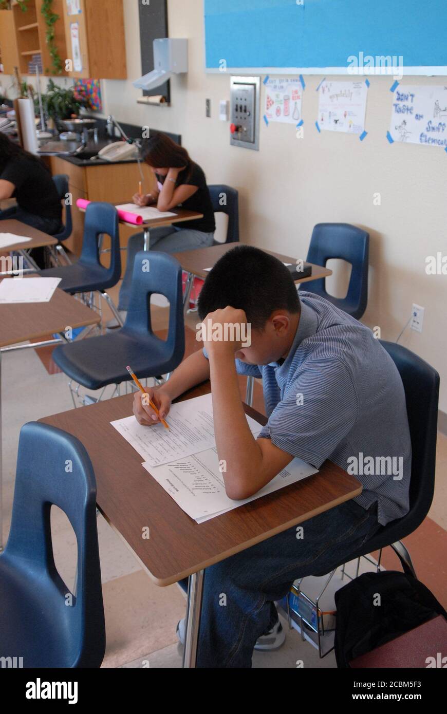 Usa classroom desks hi-res stock photography and images - Alamy