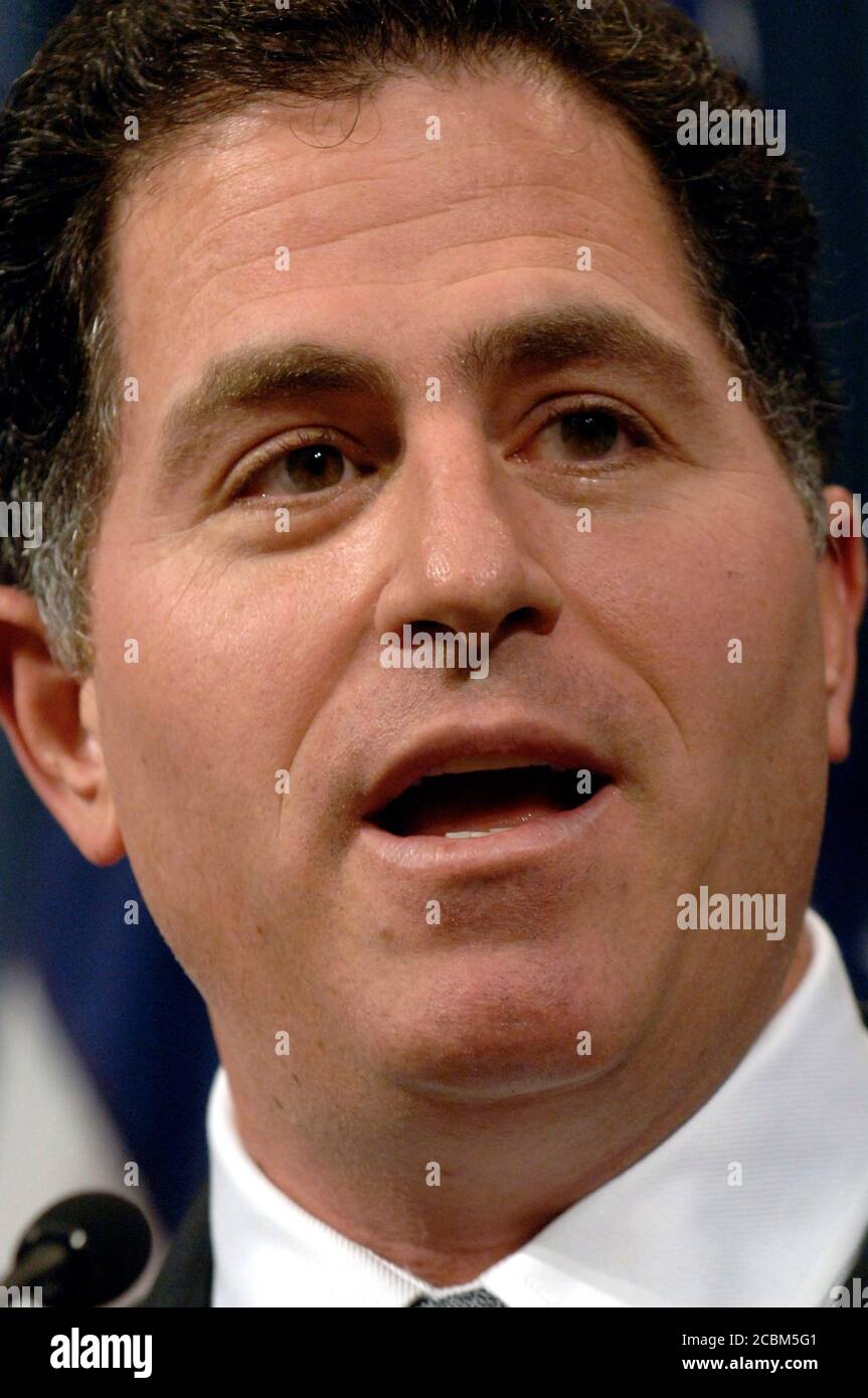 Austin, Texas USA, September 25, 2006: Michael Dell, founder of Dell ...
