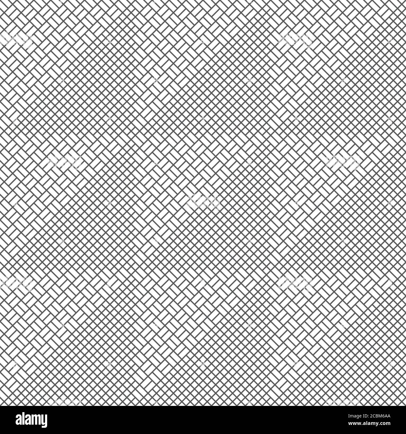 Vector seamless pattern. Modern stylish texture with thin lines which form regularly repeating ...